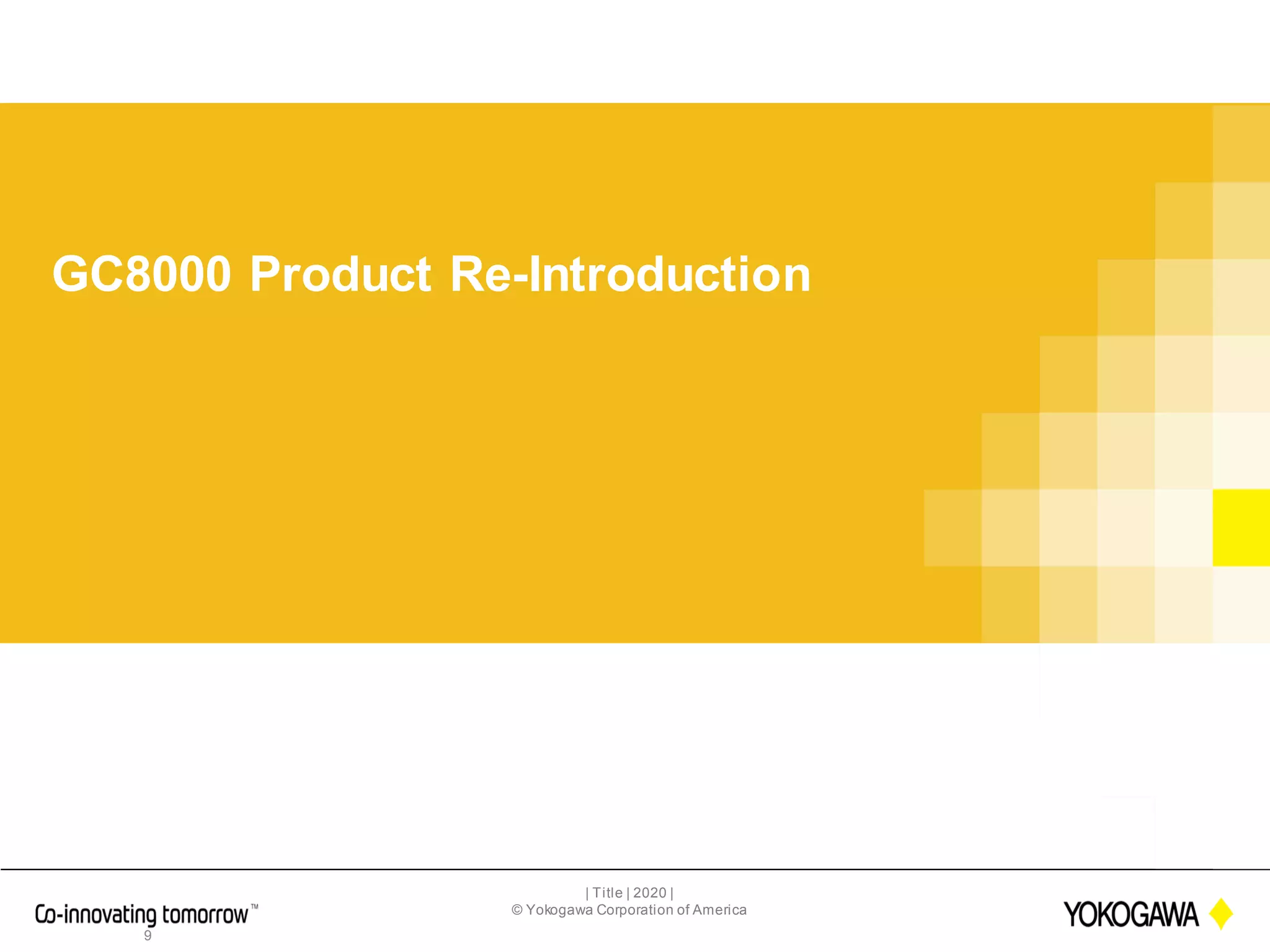 Yokogawa's GC8000 Process Analyzer Product Introduction | PDF