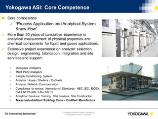 Yokogawa's GC8000 Process Analyzer Product Introduction | PDF