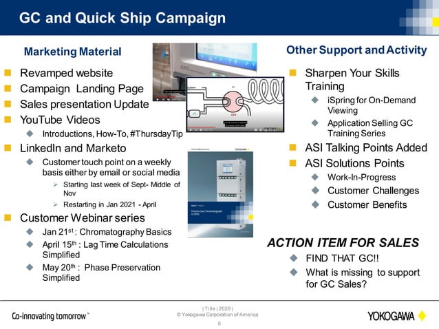 Yokogawa's GC8000 Process Analyzer Product Introduction | PDF | Home ...