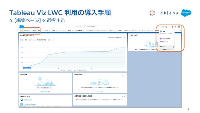 Tableau Viz Lighting Web Component_SalesforceへのTableauダッシュボード埋め込み | PDF