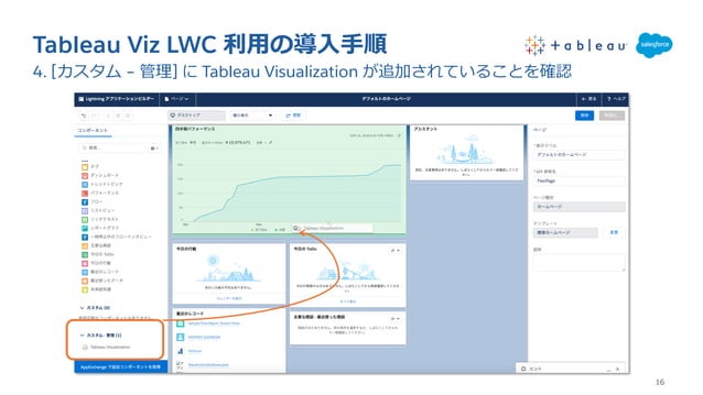 Tableau Viz Lighting Web Component_SalesforceへのTableauダッシュボード埋め込み | PDF