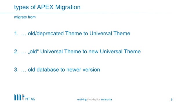 APEX Migration | PDF | Databases | Computer Software and Applications