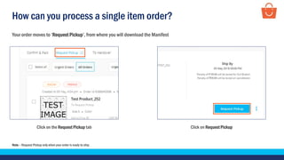 SCD - Steps to process a single order - LMD | PPT