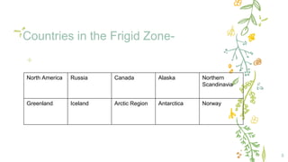 frigid zone | PPTX