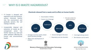 E waste management by rewa foundation. | PDF