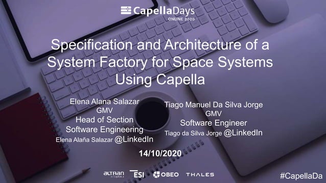 [Capella Days 2020] Specification and Architecture of a System Factory ...