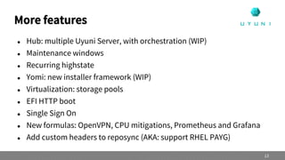 Uyuni, the solution to manage your Linux infrastructure | PDF | Cloud Computing | Internet