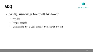 Uyuni, the solution to manage your Linux infrastructure | PDF | Cloud Computing | Internet
