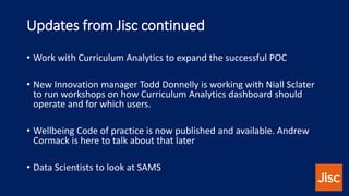 Jisc learning analytics network meeting - why are we here? | PPT