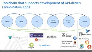 Implementing API-led Cloud-native apps on OCI | PPT