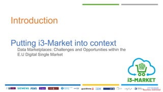 Market into context - Three pillars for building a Smart Data Ecosystem: Trust, Security and ...