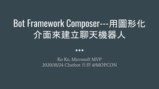 Bot framework composer---用圖形化介面來建立聊天機器人 | PDF