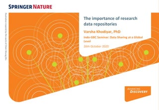 The importance of research data repositories | PDF