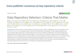 The importance of research data repositories | PDF | Databases ...