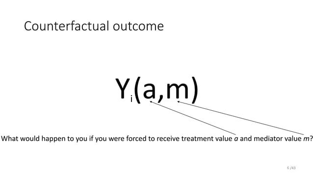Graphical explanation of causal mediation analysis | PPT