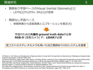 DeepVIO: Self-supervised Deep Learning of Monocular Visual Inertial ...