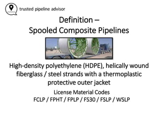 Pipeline Risk Assessment - Composite Pipelines | PPT