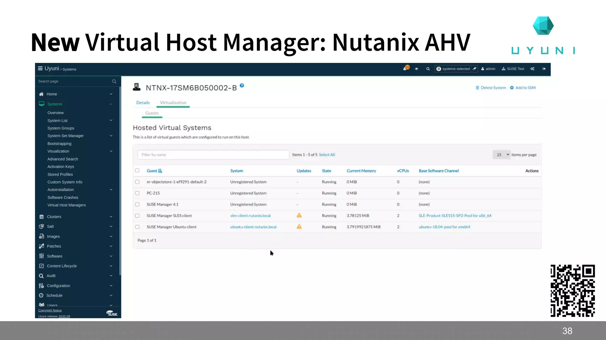 Uyuni: the solution to manage your Linux infrastructure (OpenFest 2020 ...