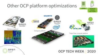 OCP Tech Week Immersion Cooling Optimized IT platforms | PPT