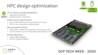 OCP Tech Week Immersion Cooling Optimized IT platforms | PPT