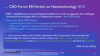 Nanotechnology & the (Re-)Insurance Industry | PPT
