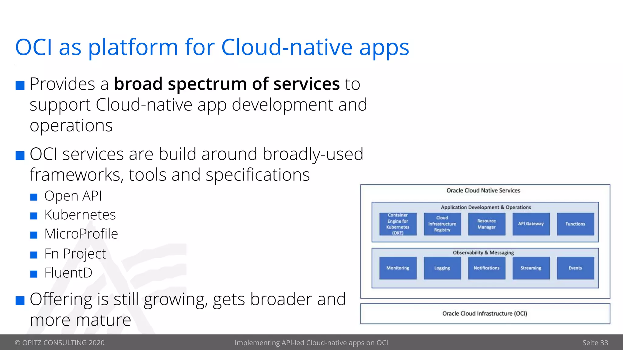 Implementing API-led Cloud-native apps on OCI | PDF | Cloud Computing | Internet