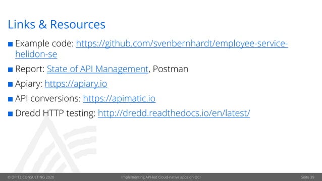 Implementing API-led Cloud-native apps on OCI | PDF | Cloud Computing | Internet