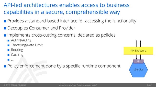 Implementing API-led Cloud-native apps on OCI | PDF | Cloud Computing ...