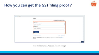 GST report | PPT | Free Download