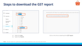 GST report | PPT