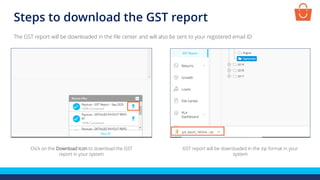 GST report | PPT