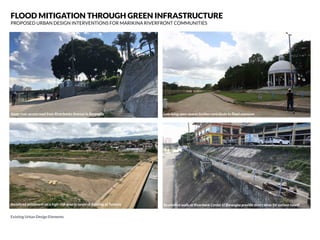 Flood Mitigation through Green Infrastructure: Proposed Urban Design Interventions for Marikina ...