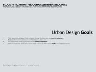 Flood Mitigation through Green Infrastructure: Proposed Urban Design ...