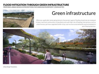Flood Mitigation through Green Infrastructure: Proposed Urban Design ...