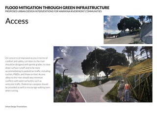 Flood Mitigation through Green Infrastructure: Proposed Urban Design ...