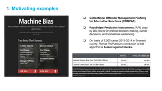 Ramon van den Akker. Fairness of machine learning models an overview ...