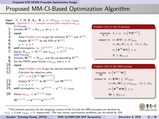 Optimal Preamble Design for Short Packet Circularly Pulse-Shaped OFDM Transmissions | PPT
