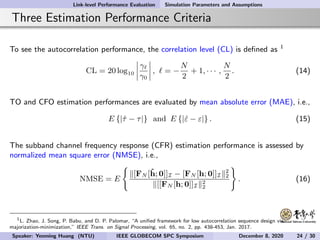 Optimal Preamble Design for Short Packet Circularly Pulse-Shaped OFDM Transmissions | PDF