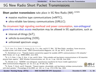 Optimal Preamble Design for Short Packet Circularly Pulse-Shaped OFDM ...