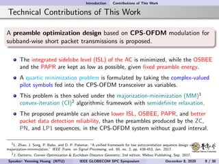 Optimal Preamble Design for Short Packet Circularly Pulse-Shaped OFDM ...