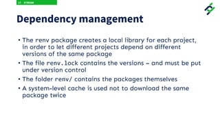 Shiny and renv | PPT | Free Download