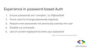 Chrome Dev Summit 2020 Extended: Improve Your Web Authentication Security | PDF | Internet ...