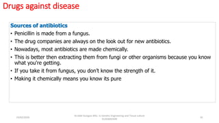 drugs - antibiotics | PPTX