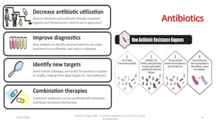 drugs - antibiotics | PPTX