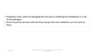 drugs - antibiotics | PPTX