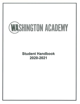 2020 2021 Student Handbook | PDF
