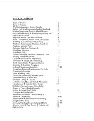 2020 2021 Student Handbook | PDF