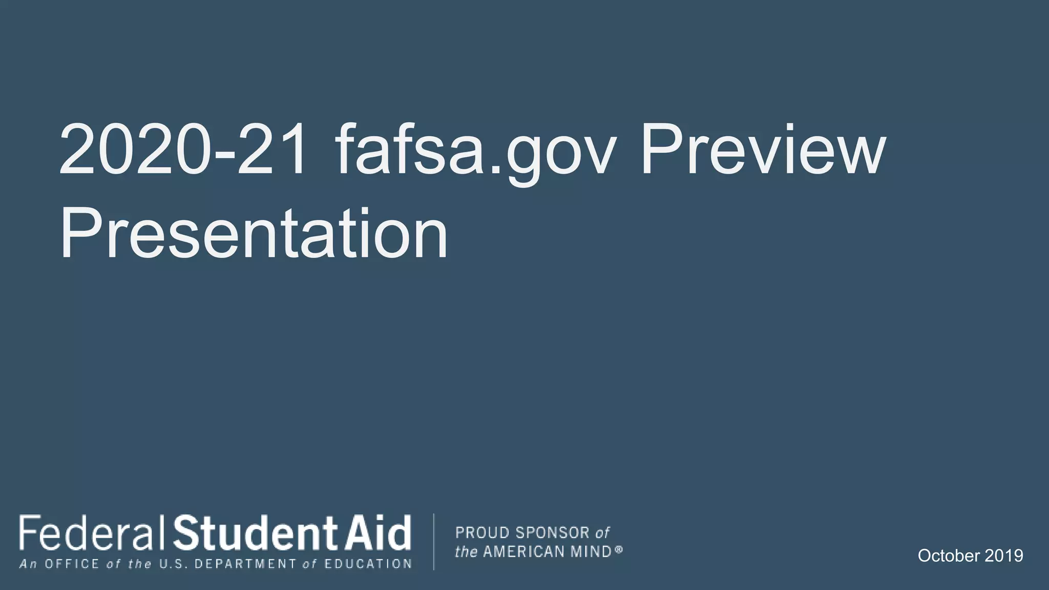 2020 Fafsa Screenshots | Ppt