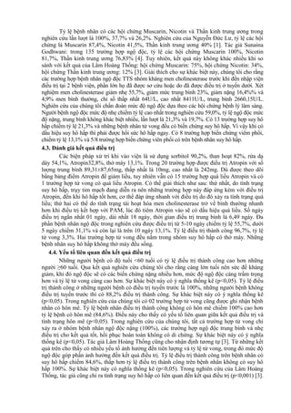 Nghiên cứu ngộ độc thuốc trừ sâu phopho hữu cơ | PDF