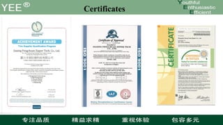 YEE ZIPPER PROFILE AND PRODUCTION PROCESS | PDF